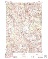1990 Map of Eagle Cap, Wallowa County, OR — High-Res | Pastmaps